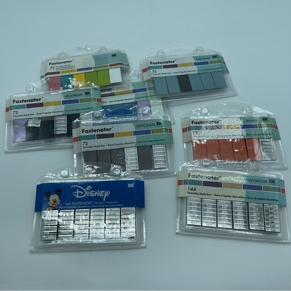Fastenator | Office | Fastenator Craft Items Staples Disney Various Lot ...